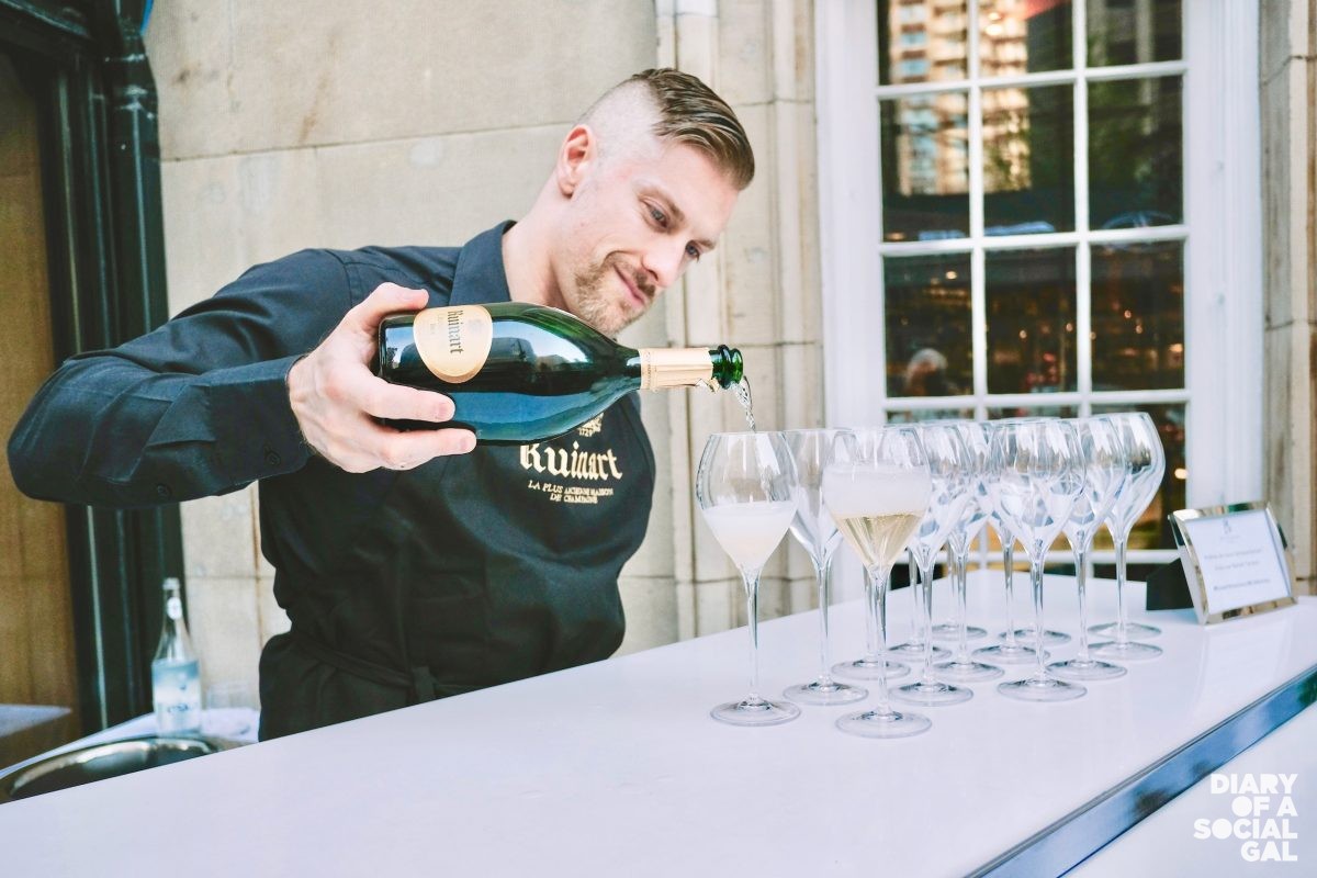 RUINART GRAND PRIX TERRACE OPENING | Diary of a Social Gal