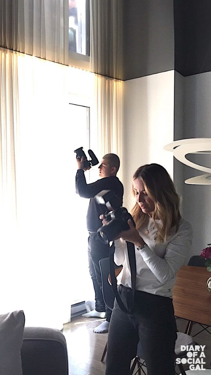 BTS AT THE ANNA ANTONOPOULOS SHOOT | Diary of a Social Gal